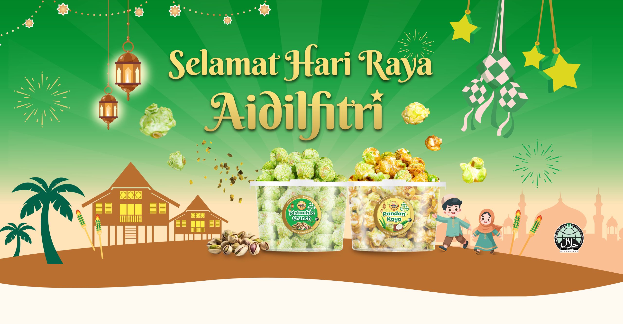 Best & Most Unique Popcorn in Singapore | Uncle DiDi's